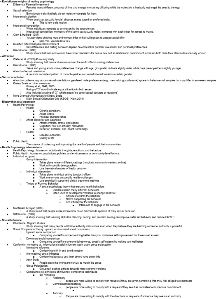Exam 3 Cheat Sheet (1) | PDF