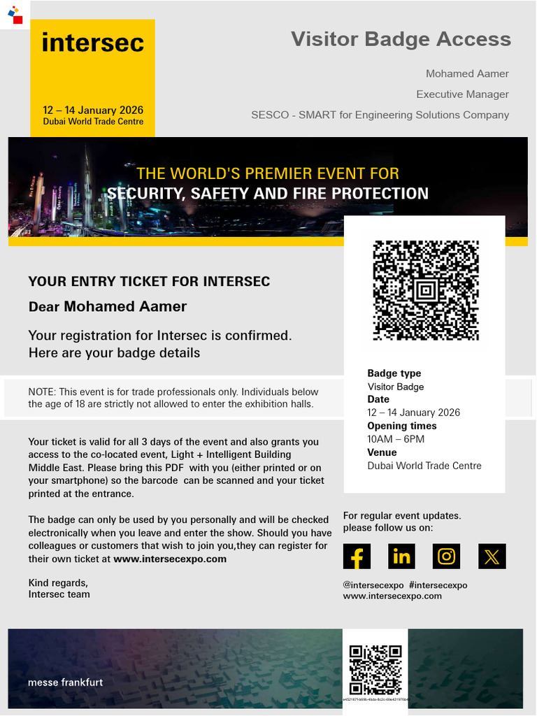 Intersec Dubai | PDF