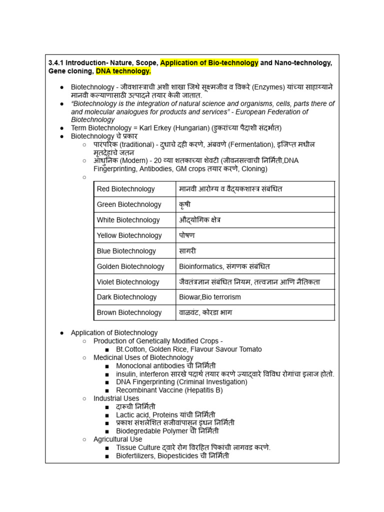 Biotechnology | PDF