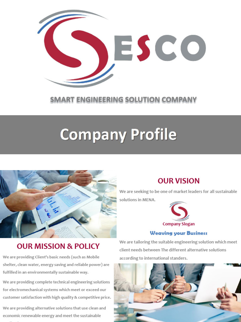 03 - Company Introduction | PDF | Sustainability | Energy Conservation