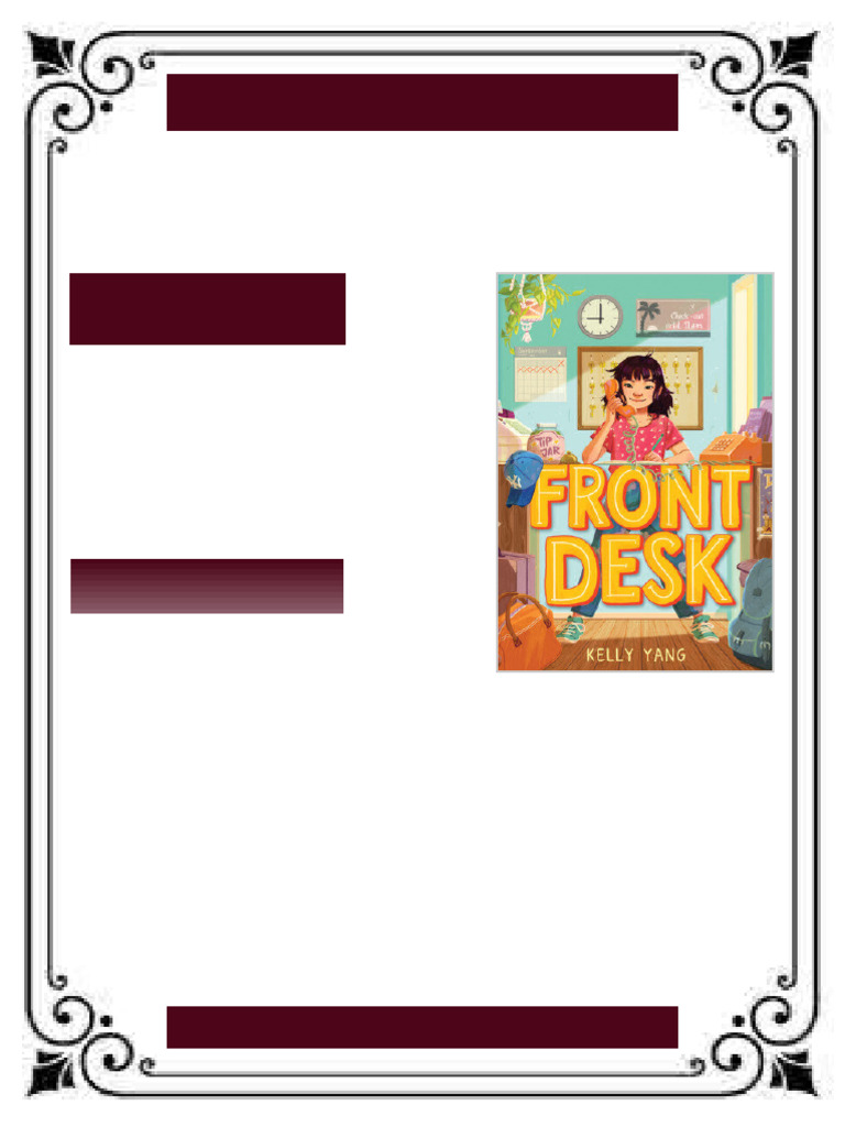 Front Desk Kelly Yang eBook teaching version | PDF