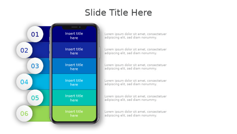 6 Points Iphone Infographic | PDF
