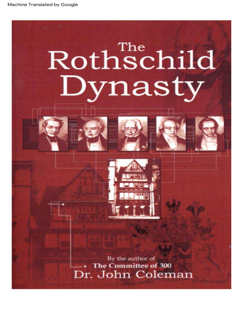 A Dinastia Rothschild - John Coleman(2) | PDF | Família Rothschild | Judeus