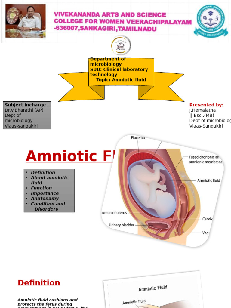 Amniotic Fluid-Specimen Handling and Collection | PDF | Fetus | Pregnancy