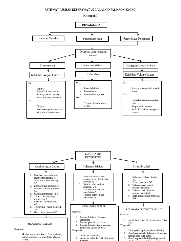 Patofisiologi Pathway Asuhan Keperawatan | PDF