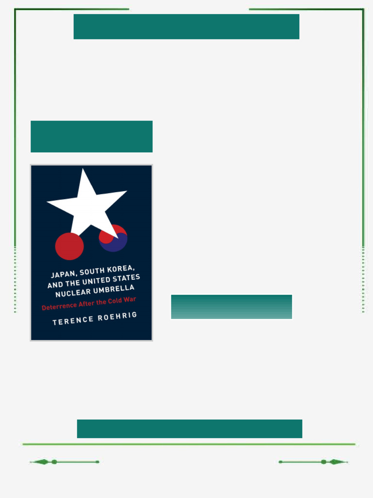 Japan South Korea and the United States Nuclear Umbrella 2nd Edition ...