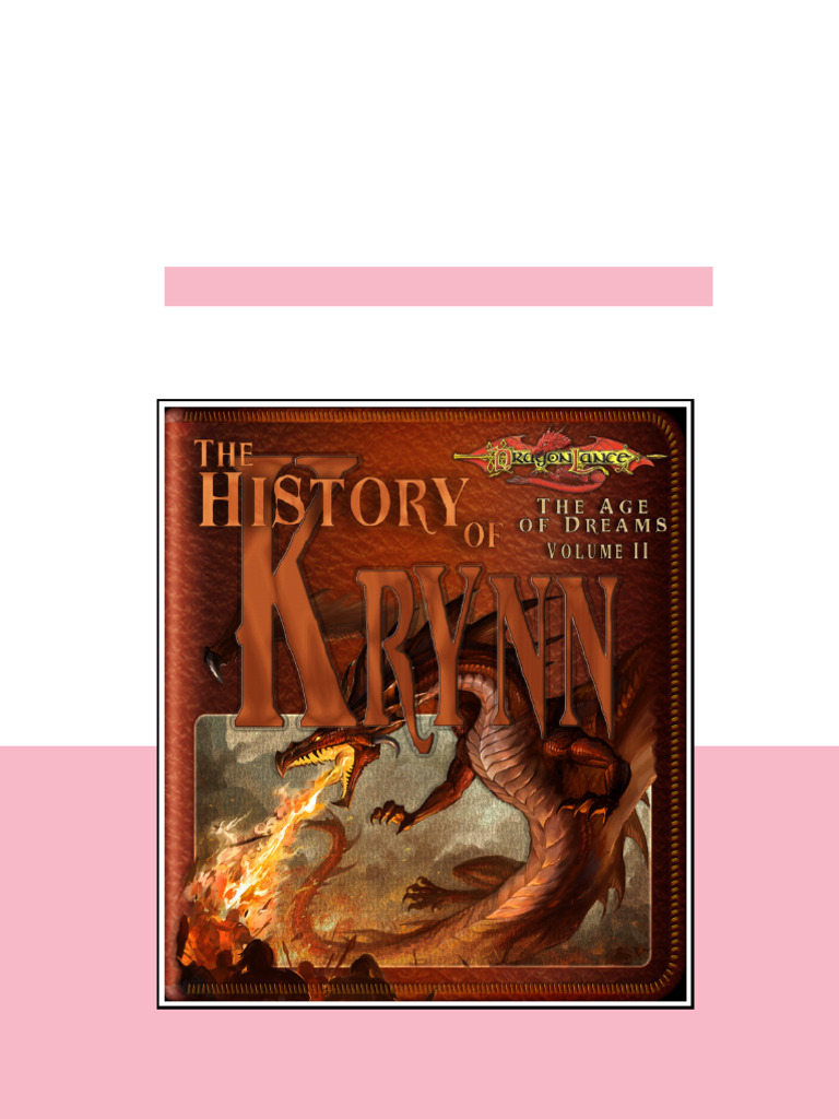 Dragonlance The History Of Krynn 2 Man Dead newest edition 2025 | PDF ...