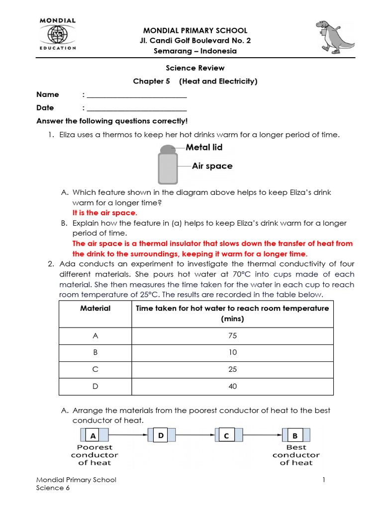 Chapter 5 Review Answer Key | PDF | Series And Parallel Circuits ...
