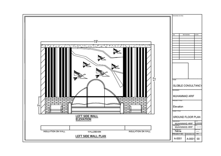 Left Side Wall Plan and Elevation | PDF