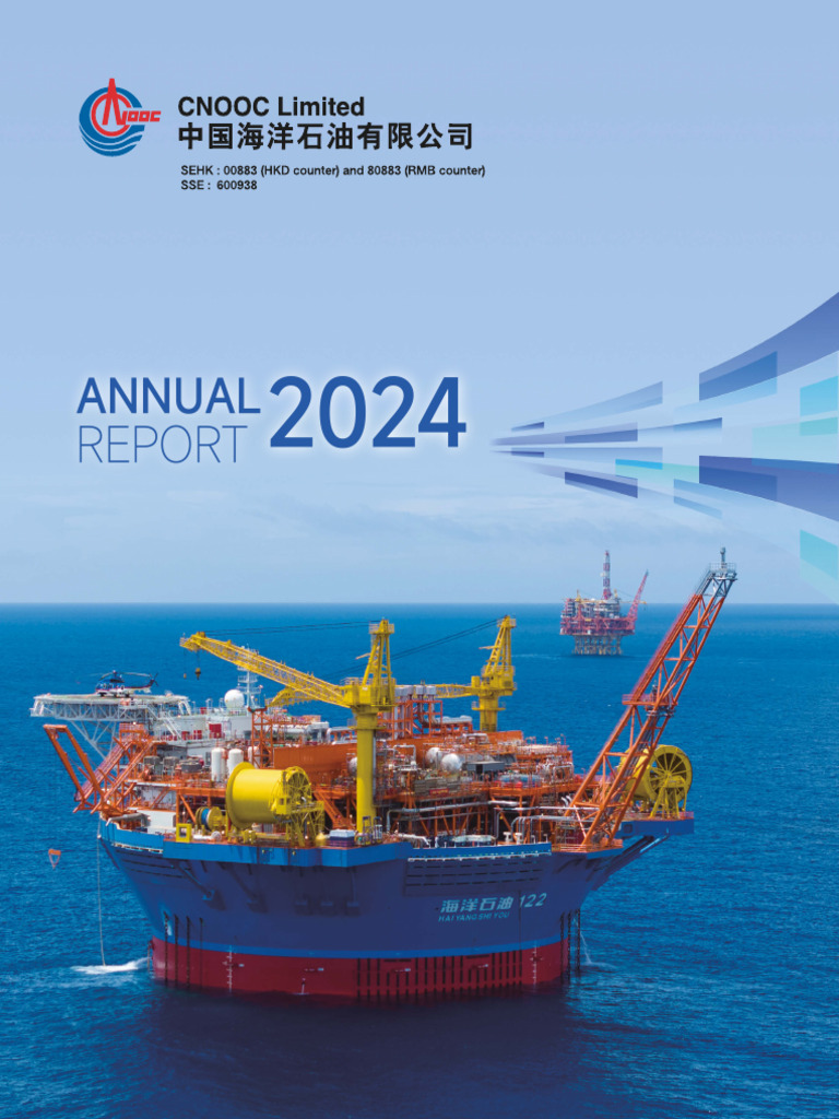 CNOOC Limited 2024 Annual Report | PDF | Dividend | Barrel (Unit)