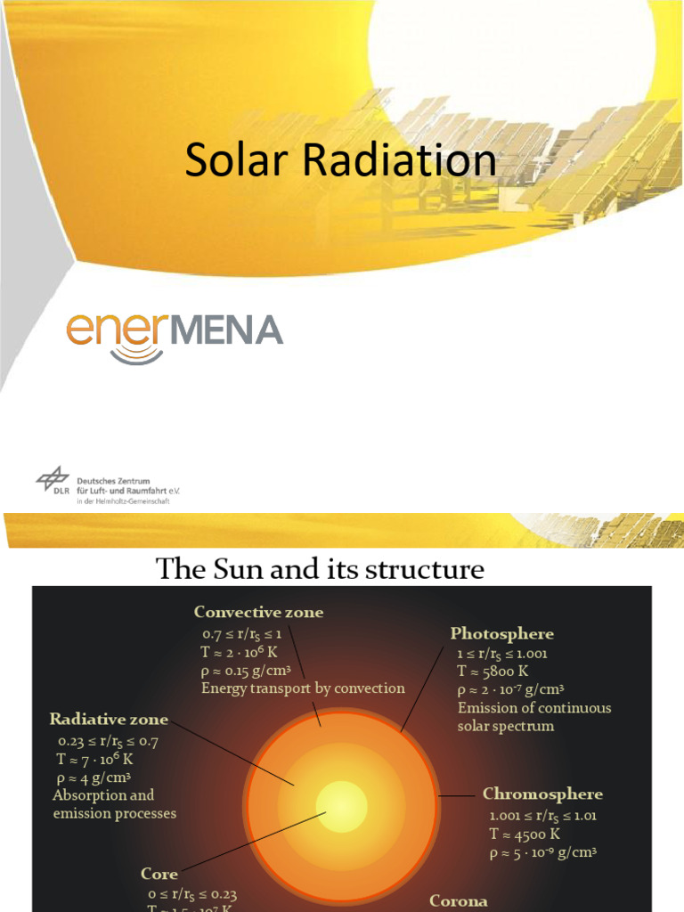 Lec-01 + Lec-02 Solar Radiation | PDF | Electromagnetic Spectrum | Sun