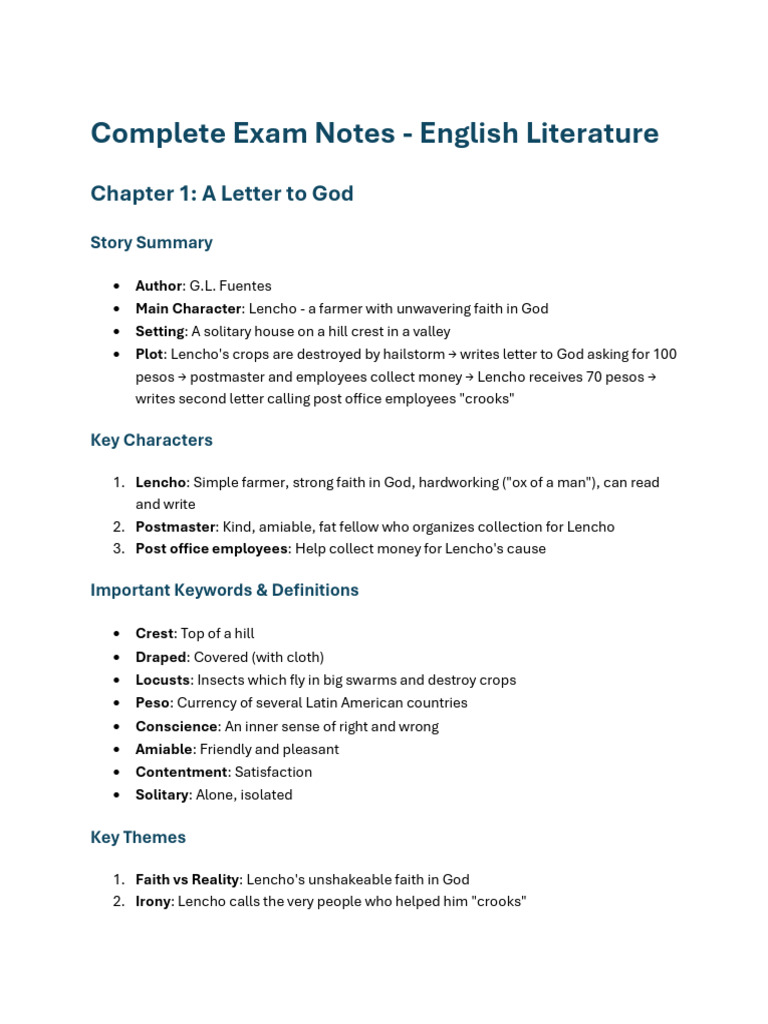 Letter to God, Frost Poems | PDF | Tropical Cyclones | Poetry