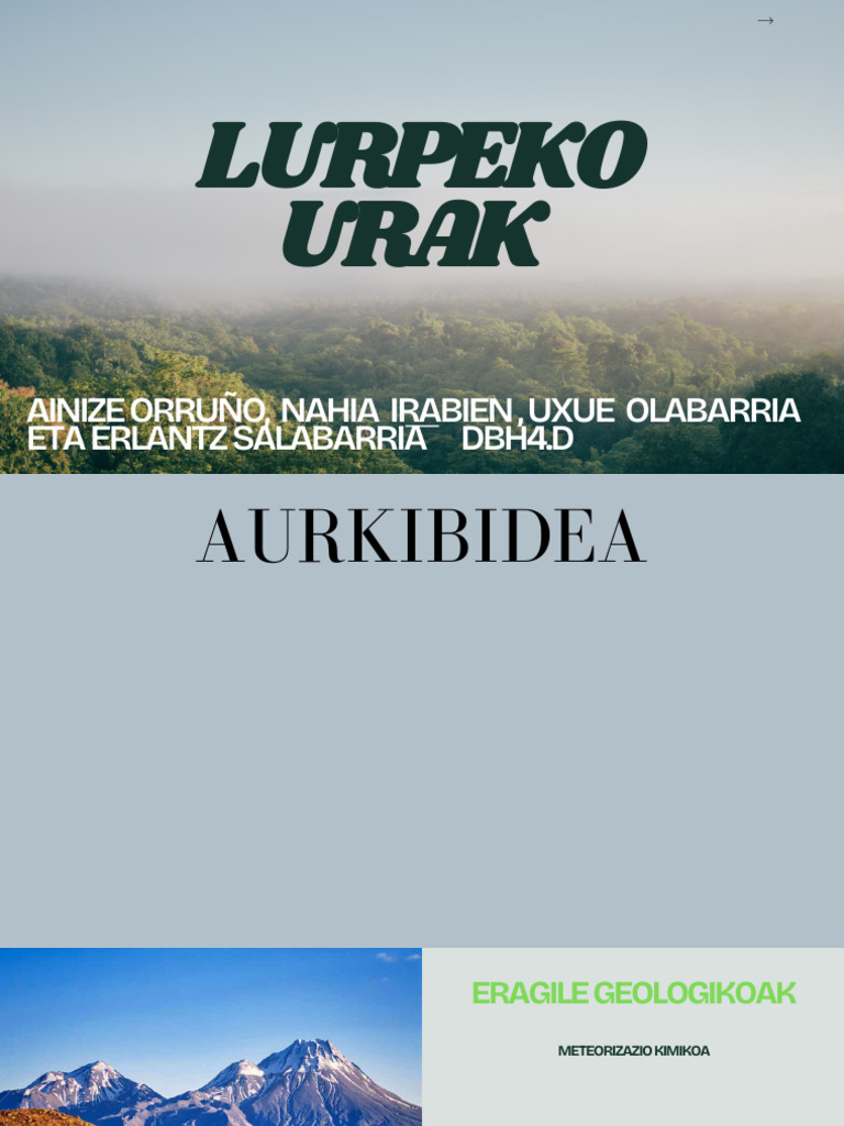 Luropeko Urak | PDF