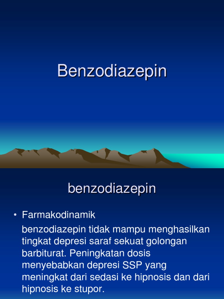 Benzodia Zep in | PDF | Kesehatan Holistik