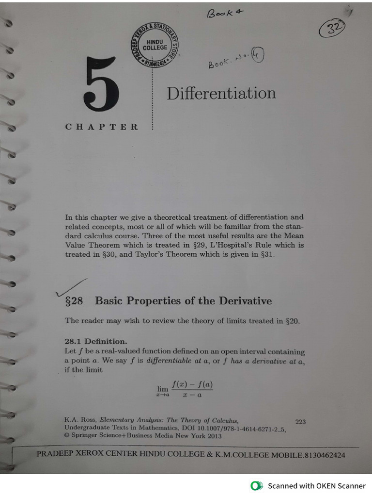 Derivative | PDF