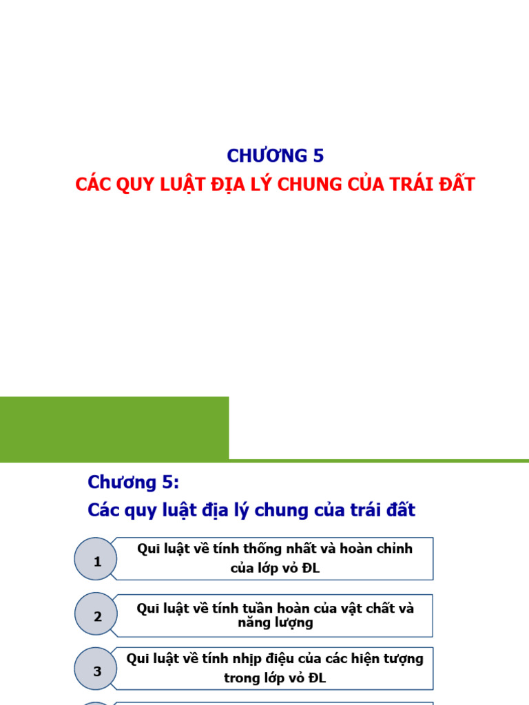 Chuong 5. Cac Quy Luat Dia Ly | PDF