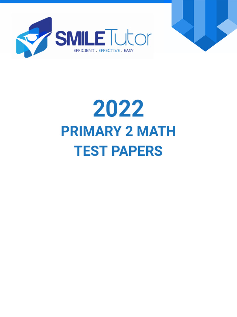 P2 Math 2022 | PDF