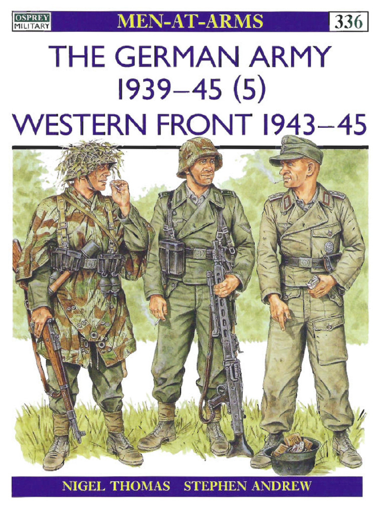 (Osprey) - MAA - 336 - The German Army 1939-45 (5) Western Front 1943 ...