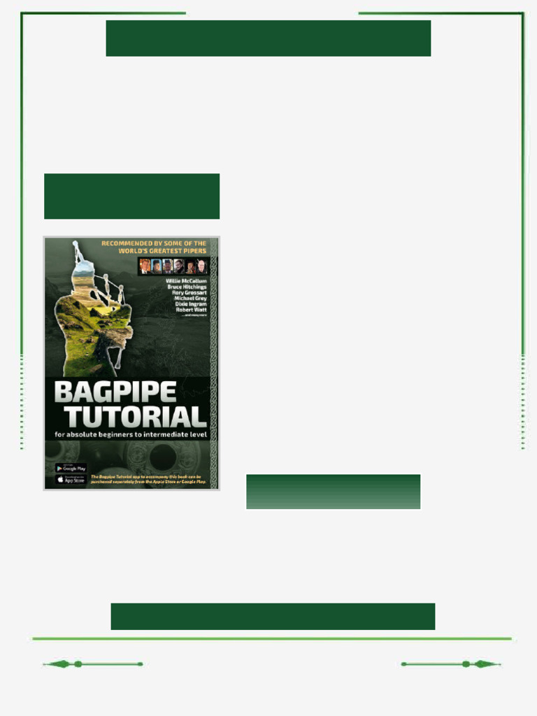 Bagpipe Tutorial Recommended by some of the world s greatest pipers For ...