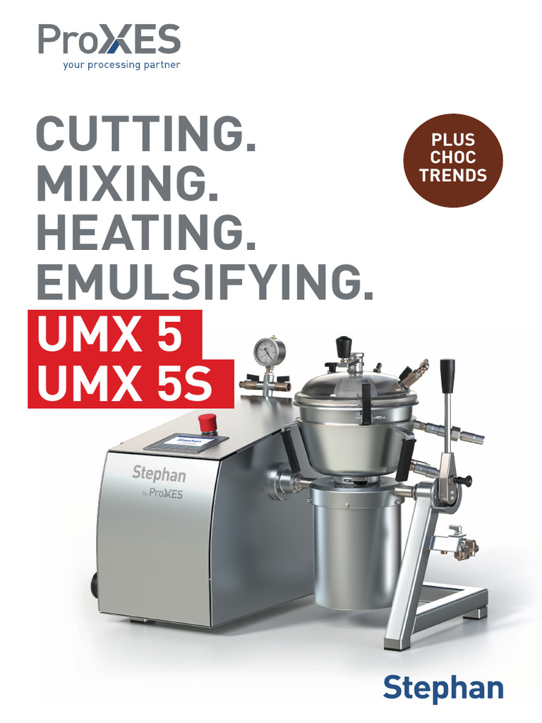 Brochure Umx 5 Umx 5s Eng | PDF | Chocolate