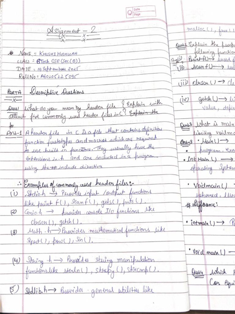 Assignment 2 Theoretical | PDF