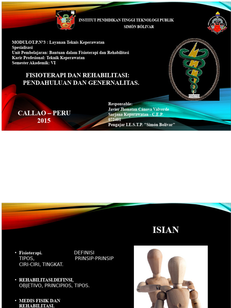 Fisioterapi dan Rehabilitasi: Panduan Lengkap | PDF
