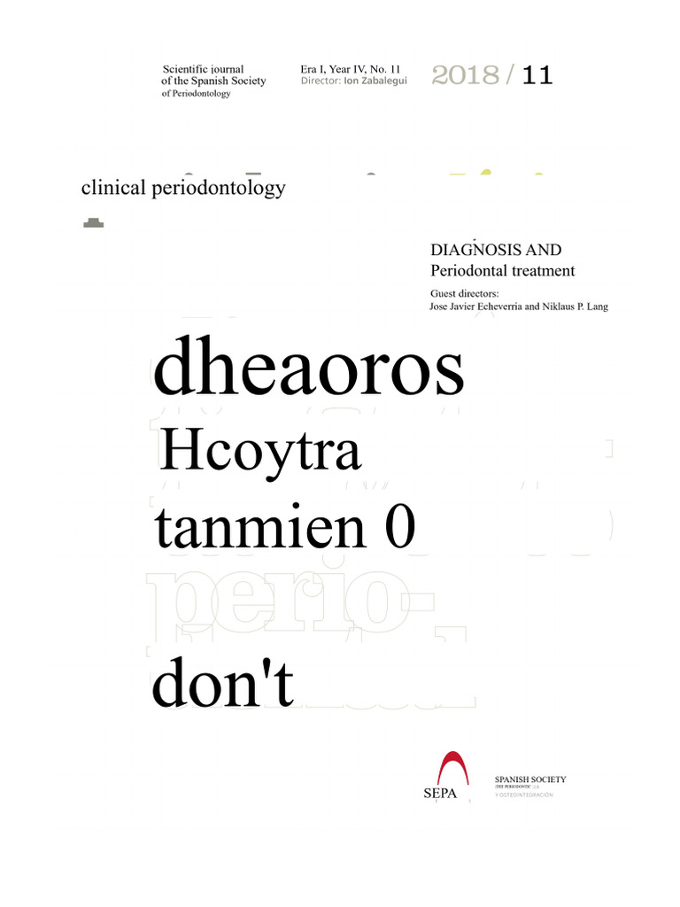 new periodontal classification | PDF | Periodontology | Dental Implant
