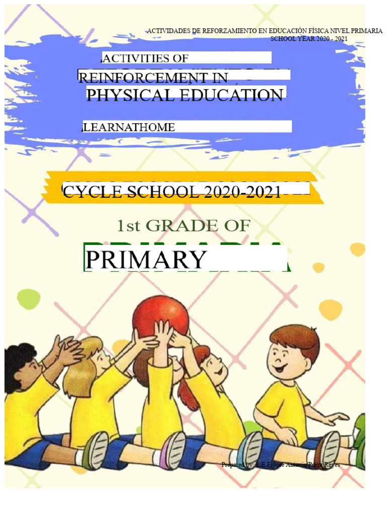 1st Grade Physical Education Planning.docx | PDF | Physical Education ...