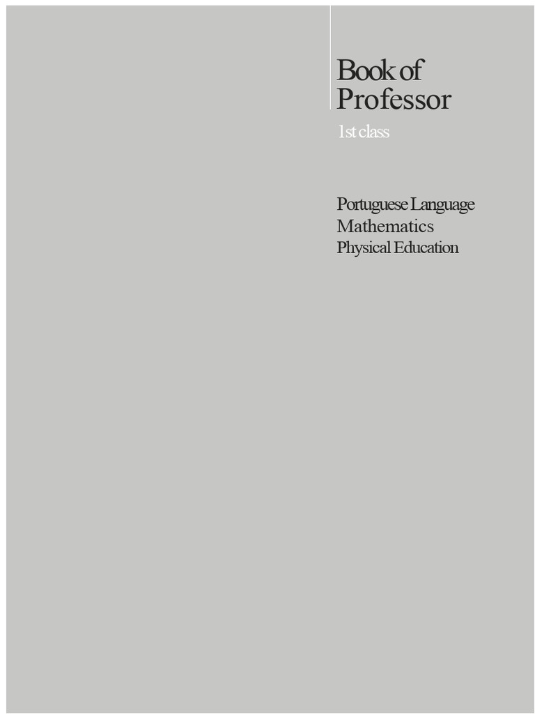 Book Prof. 1 Class | PDF | Second Language | Classroom