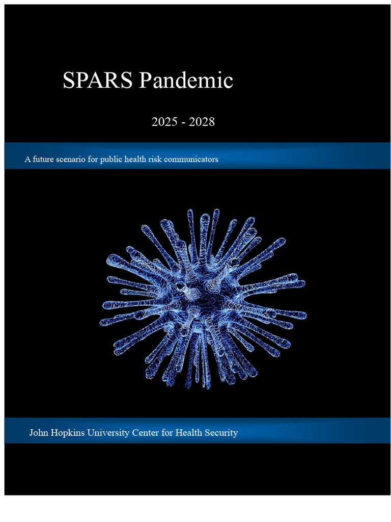 JOHN HOPKINS Spars Pandemic Scenario | PDF | Influenza | Pandemic