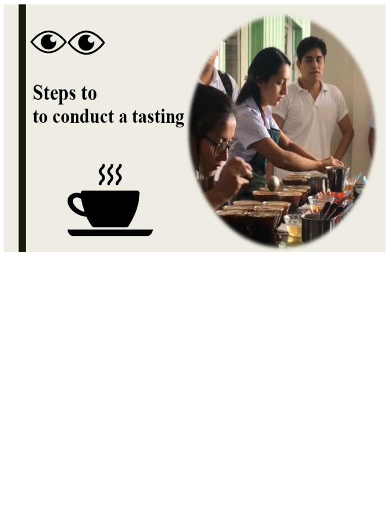 Steps to understand the coffee tasting process | PDF