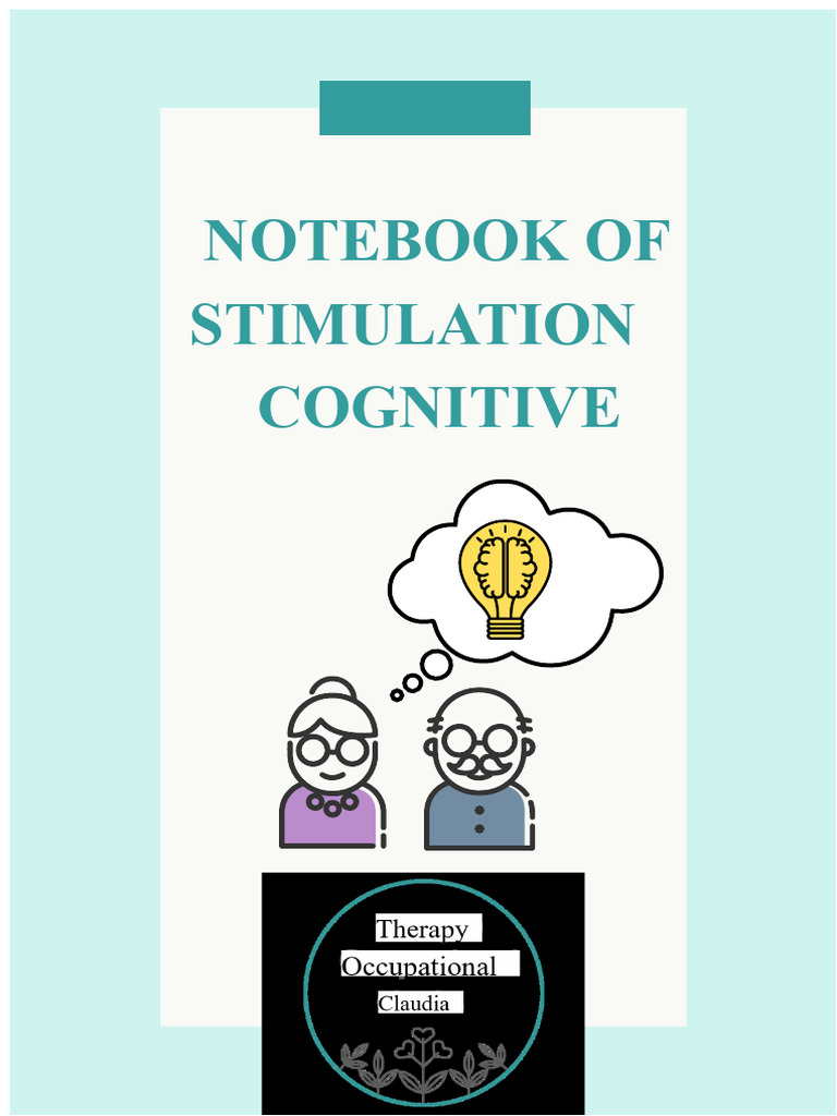 Cognitive Stimulation Notebook | PDF