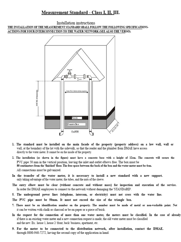 Standard DMAE Sign - Class II and III | PDF | Pipe (Fluid Conveyance ...