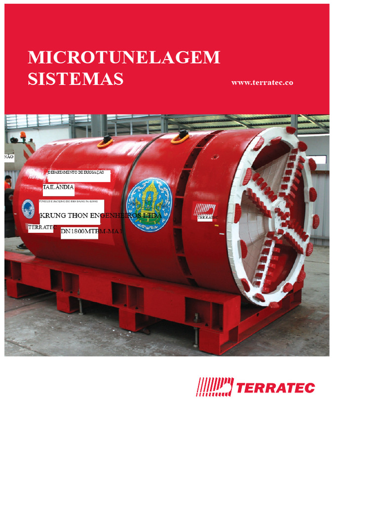 TERRATEC-Microtunnelling-Brochure.pdf | PDF | Poço de petróleo