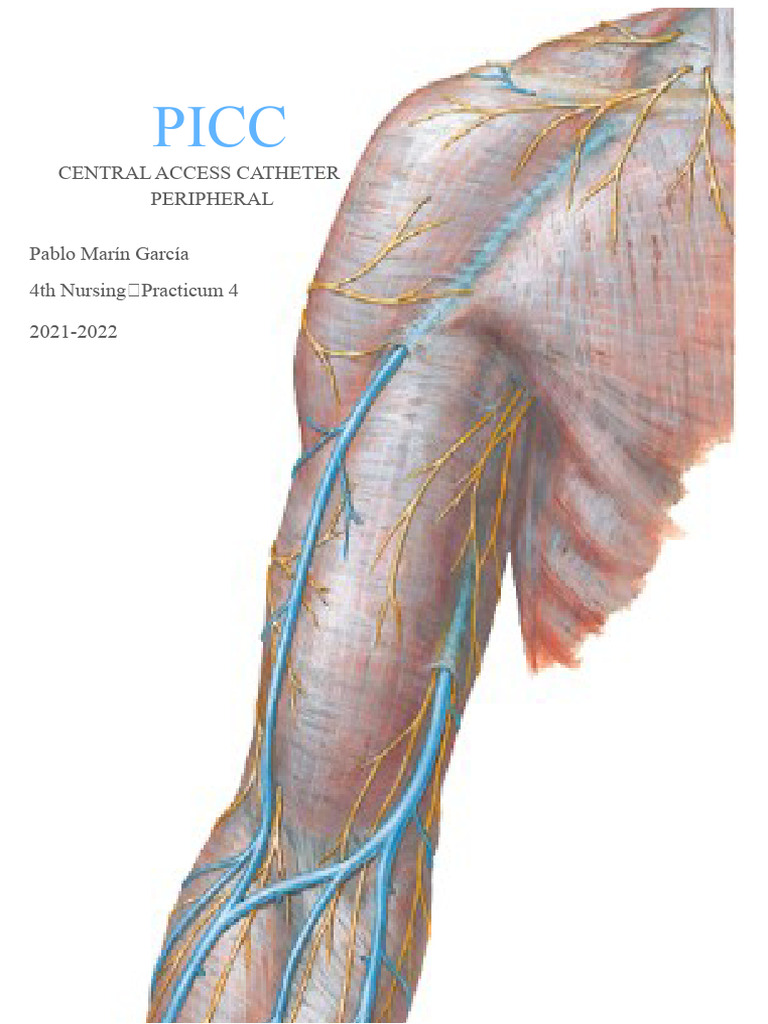 PICC - Peripherally Inserted Central Catheter | PDF | Intravenous ...