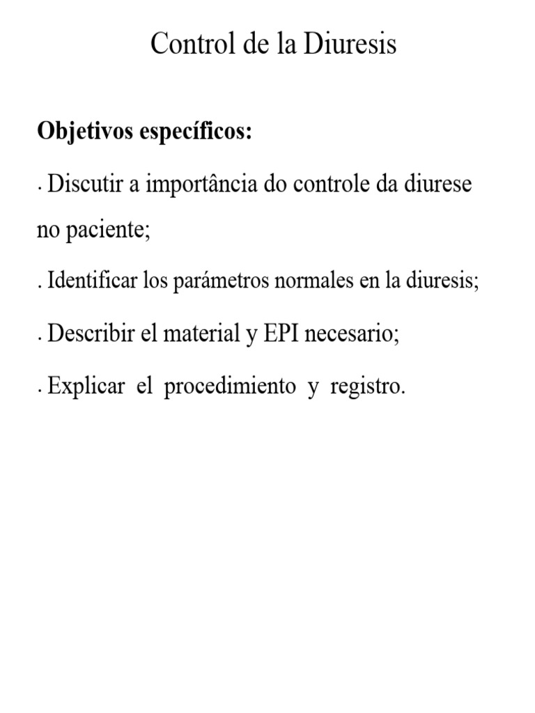 Sylaide Control de La Diuresis EG T-3 | PDF | Orina | Diabetes
