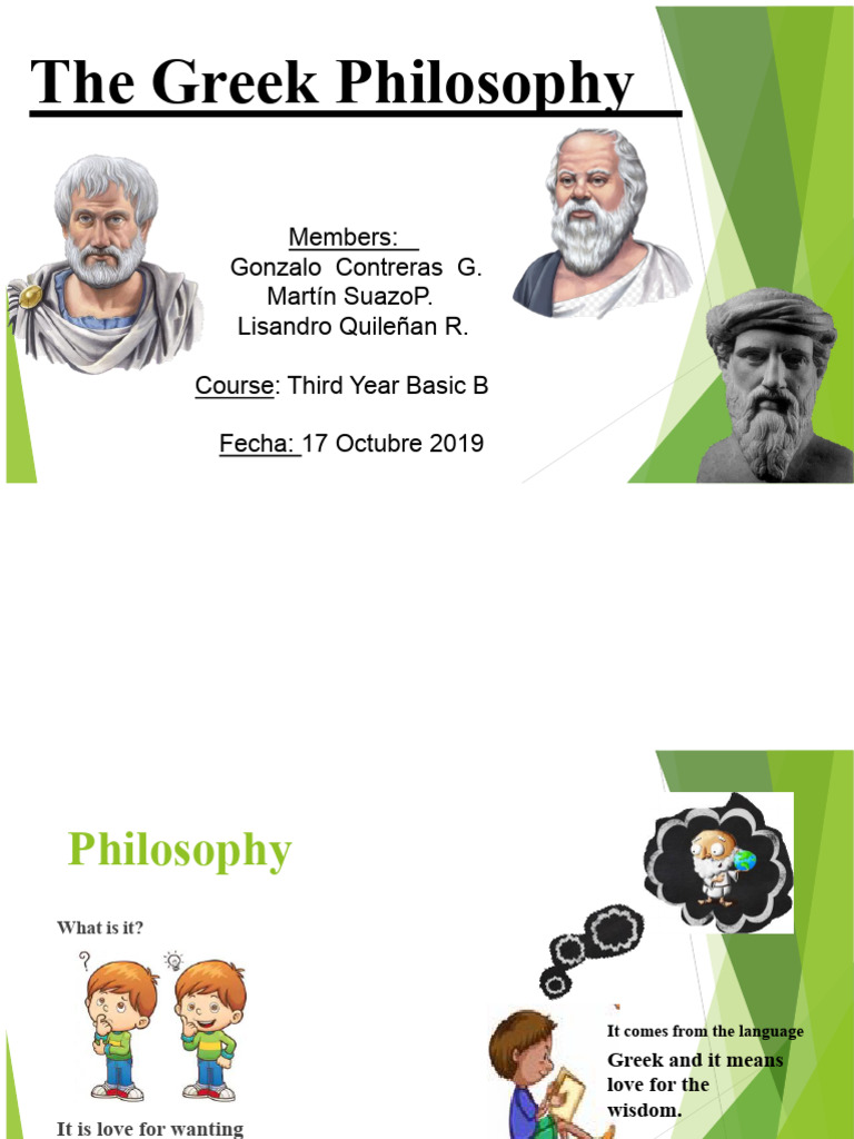 Overview of Greek Philosophy | PDF | Ancient Greek Philosophy | Socrates