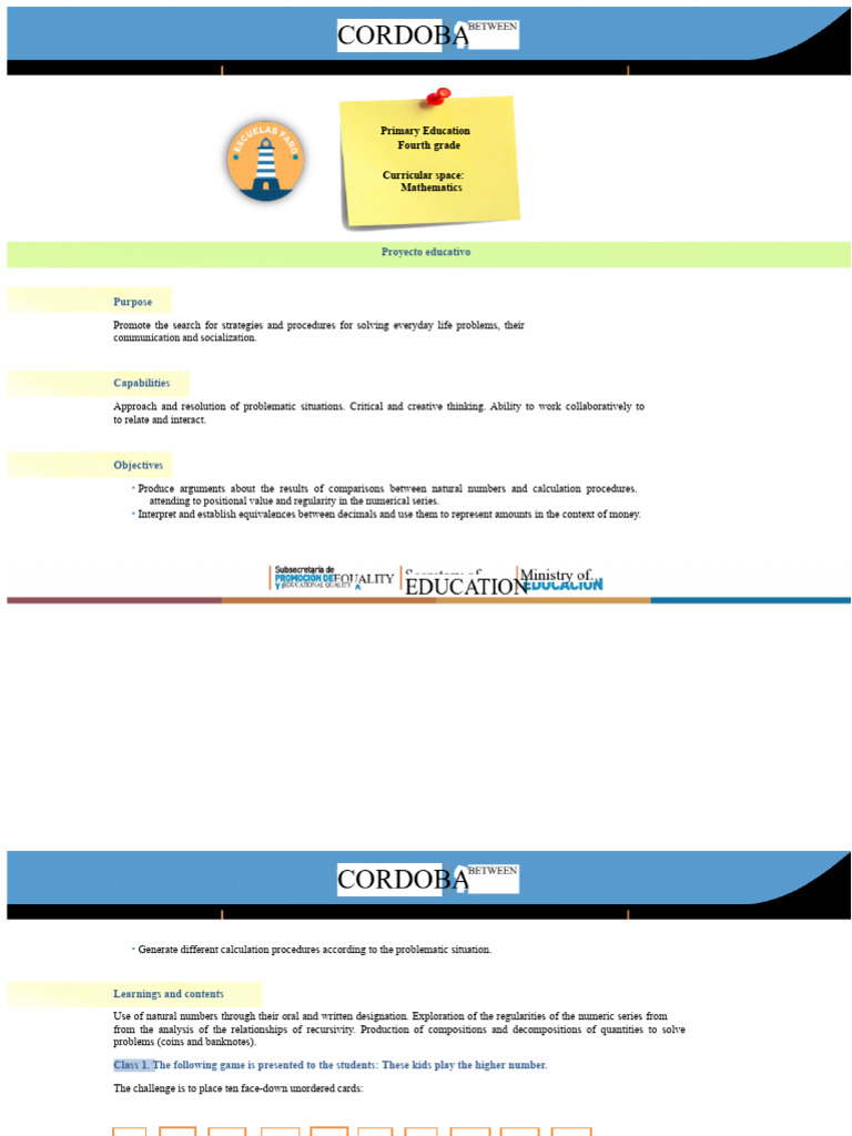 Fourth Grade Math Curriculum Guide | PDF