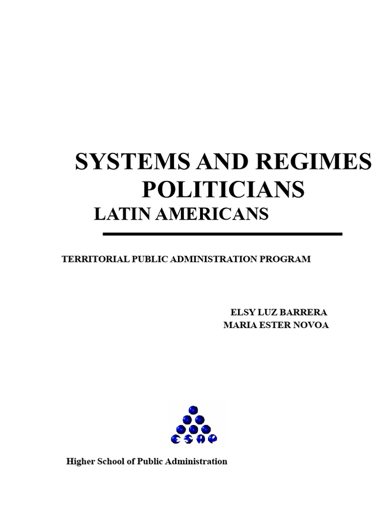 REGIMES AND POLITICAL SYSTEMS IN LATIN AMERICA (2) (1) | PDF | Latin ...