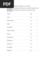 ACSM Metabolic Equations Overview | PDF | Physical Quantities | Physics