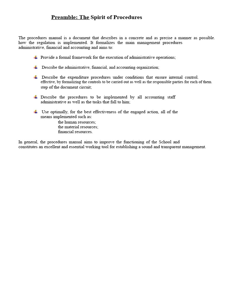 Procedures Manual for Restaurant l'ATYPIK | PDF | Accounting | Audit
