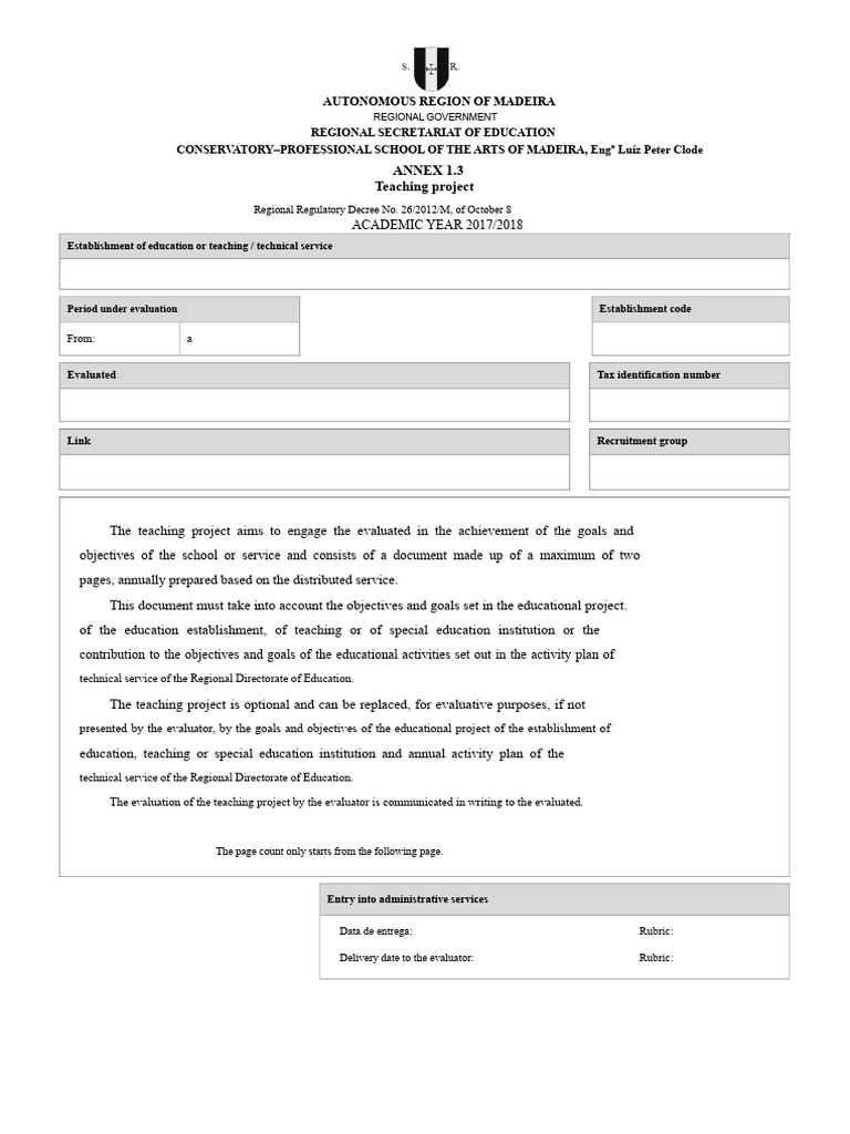 Appendix 1.3 - Teaching Project | PDF