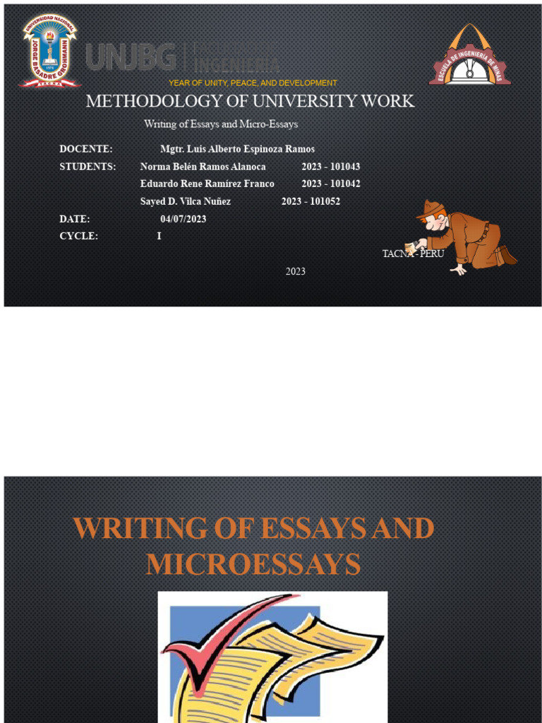 Writing Essays and Micro-Essays | PDF | Essays
