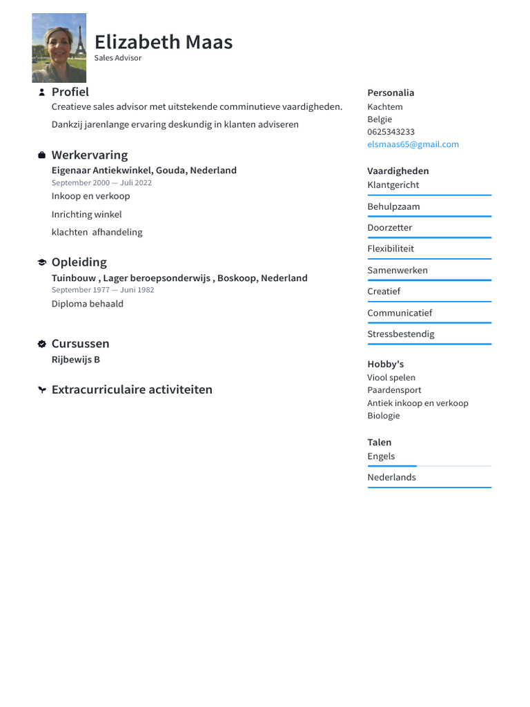 Elizabeth Maas - Sales Advisor(3)(1) | PDF