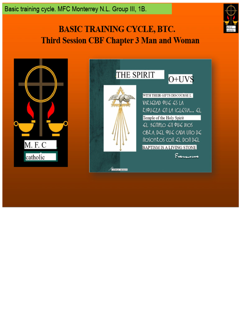 TOPIC 3-LEVEL I-Man and Woman | PDF | Mass (Liturgy) | Prayer