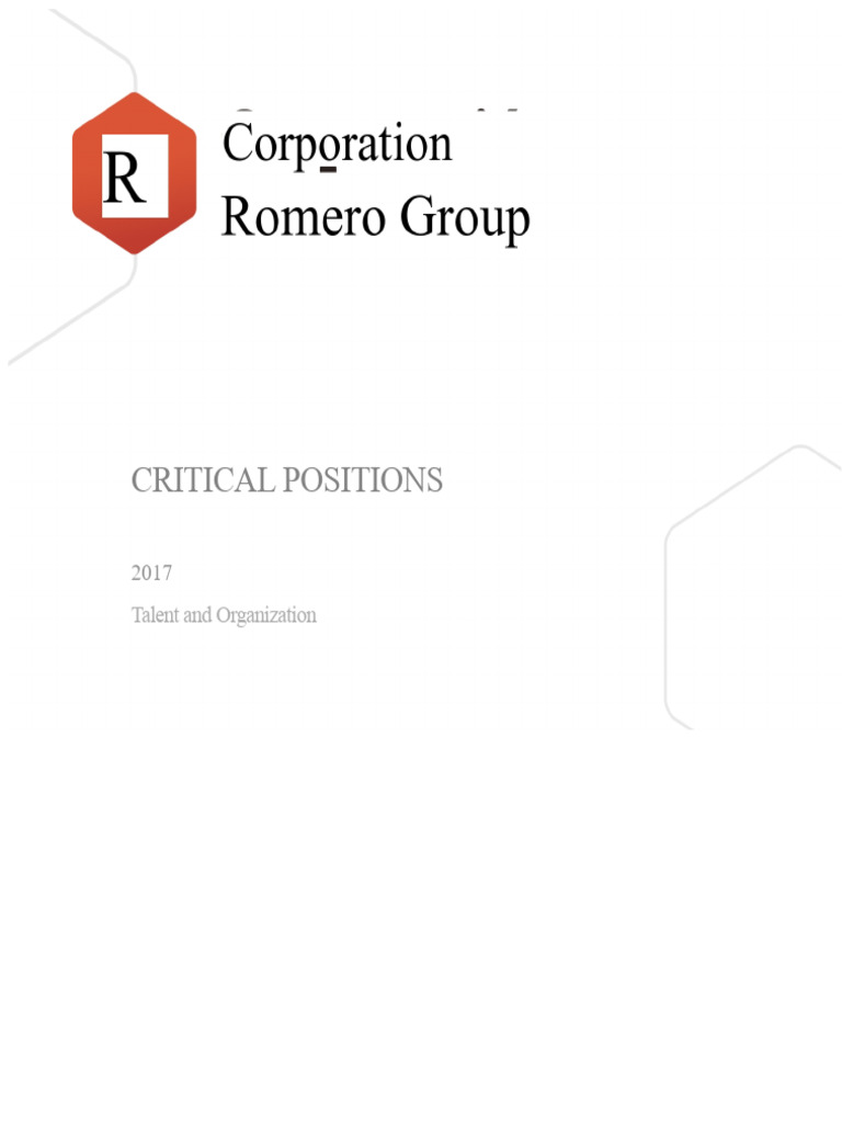 Presentation of Critical Positions | PDF | Evaluation | Project Management