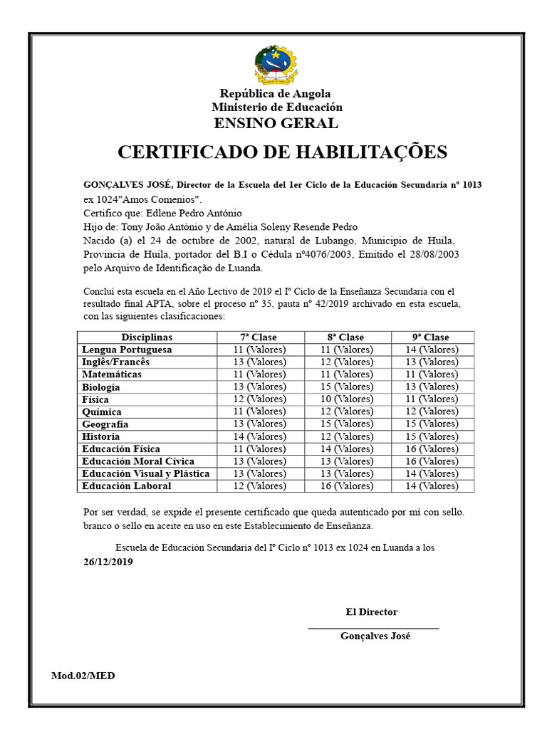 AC - CERT SAMUTO 9ª | PDF