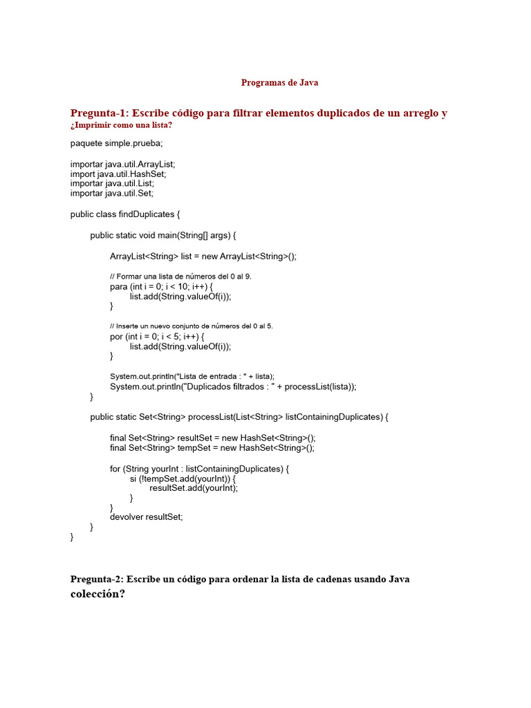 25 Programas de Java | PDF | Java (lenguaje de programación ...