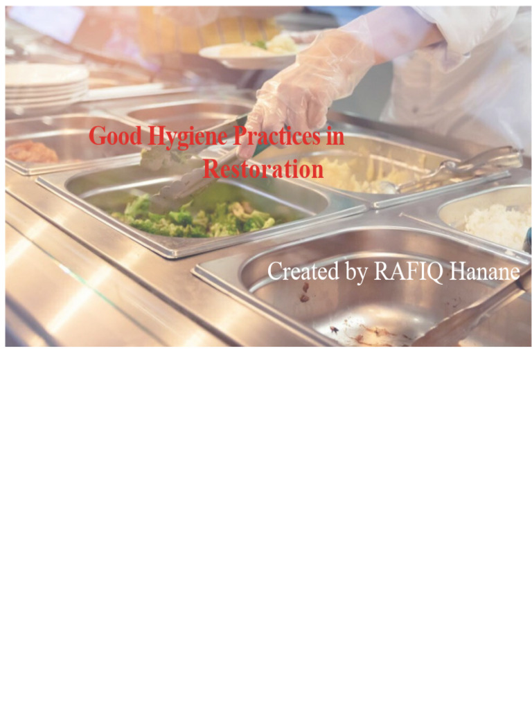 Essential Hygiene Practices for Restoration | PDF | Hygiene | Disinfectant