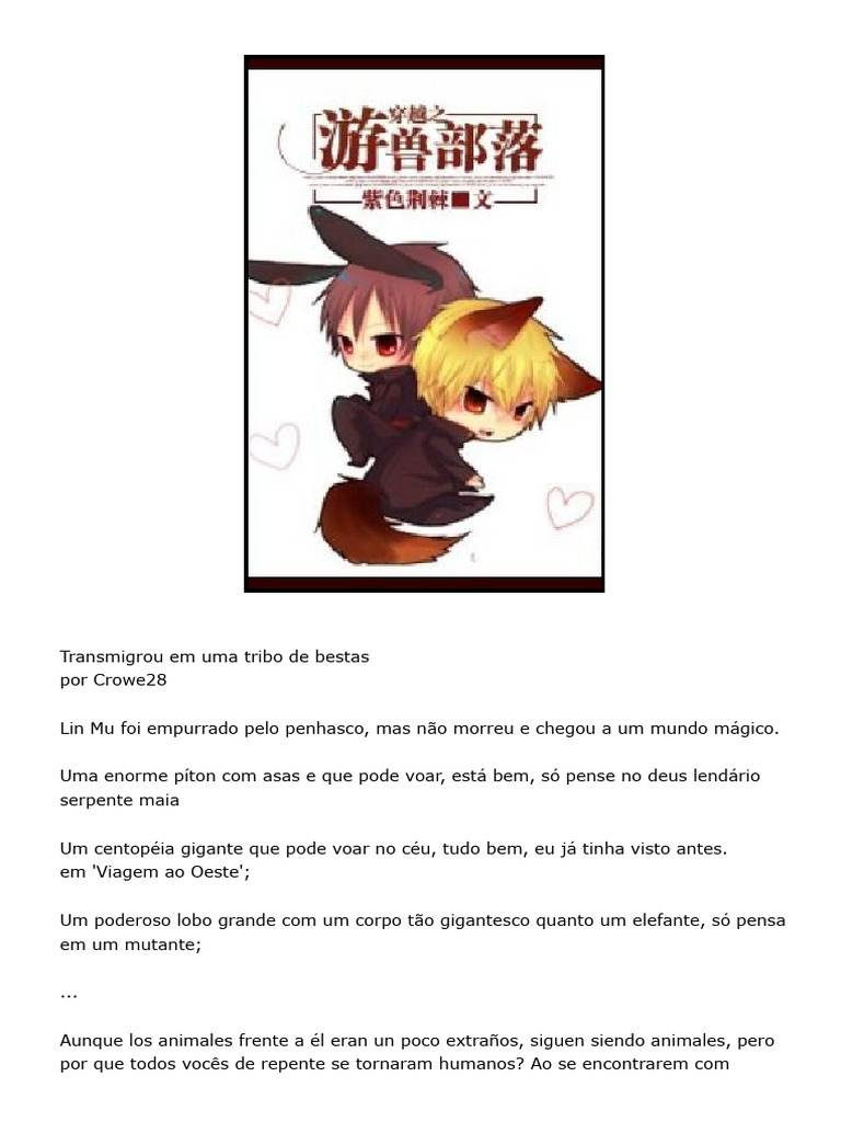 Lin Mu: A Vida em um Mundo Mágico | PDF | Tempo | Roupas